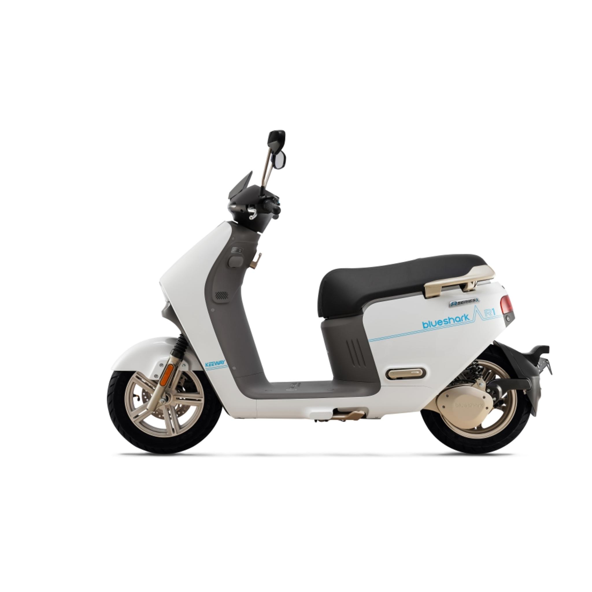 Keeway BlueShark 45 Electric Moped in Premium & Lite